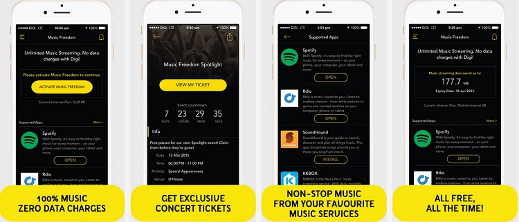 DiGi Launches Music Freedom App For Music Lovers - Lowyat.NET
