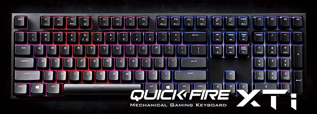 The Quick Fire XTi, Cooler Master's Minimalistic Mechanical Gaming ...