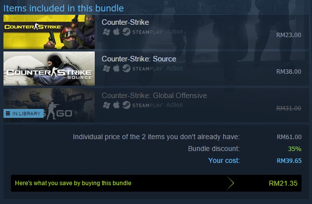 Steam Finally Discounts Bundles If You Already Own Some Of The Games ...