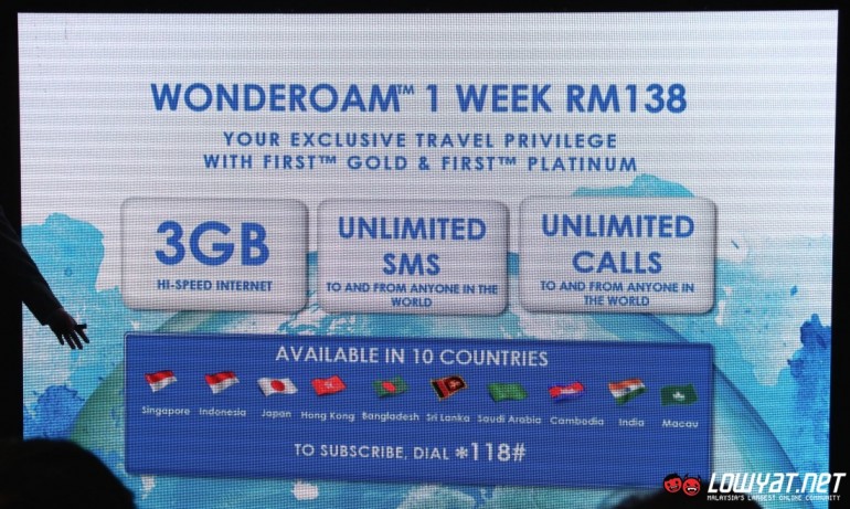 Celcom Officially Introduces Wonderoam Roaming Passes, For As Low As RM ...