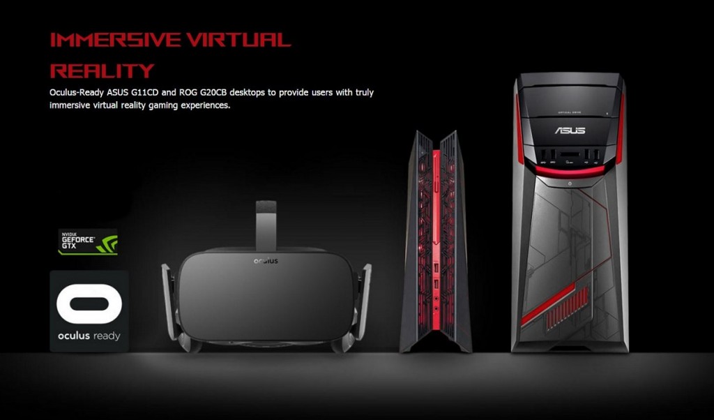 Asus Announces Beyond VR Ready Program; Offers Certification For VR ...