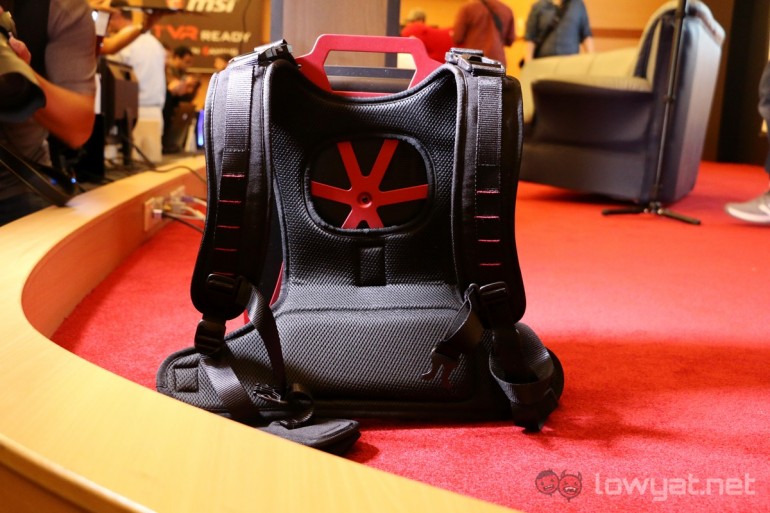 Computex 2016: This Is MSI's VR-Focused Backpack PC - Lowyat.NET