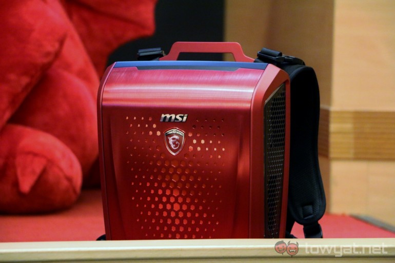 Computex 2016: This Is MSI's VR-Focused Backpack PC - Lowyat.NET