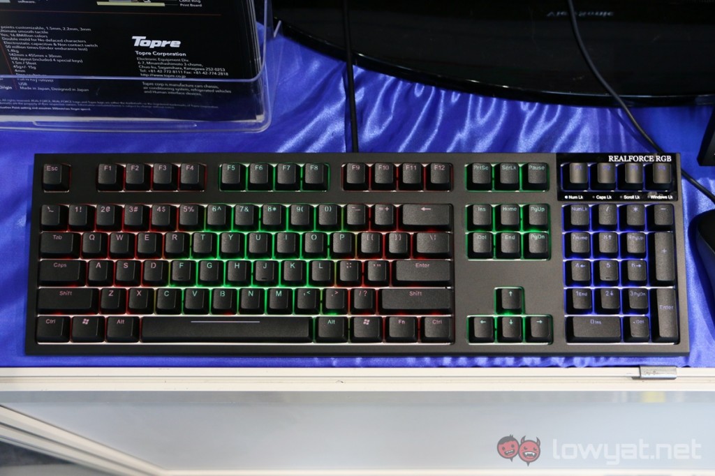 Computex 2016: Topre Previews Realforce RGB, Its First Backlit ...
