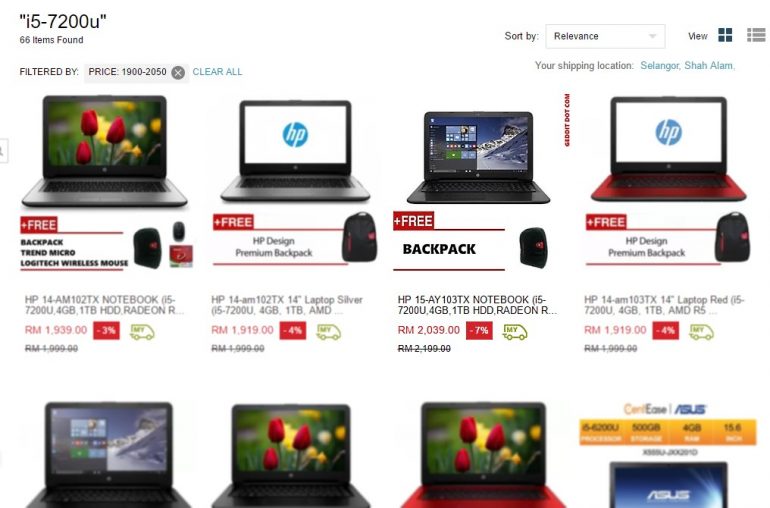 HP Laptops with 7th Generation Intel Core Processor Are Now In Malaysia ...