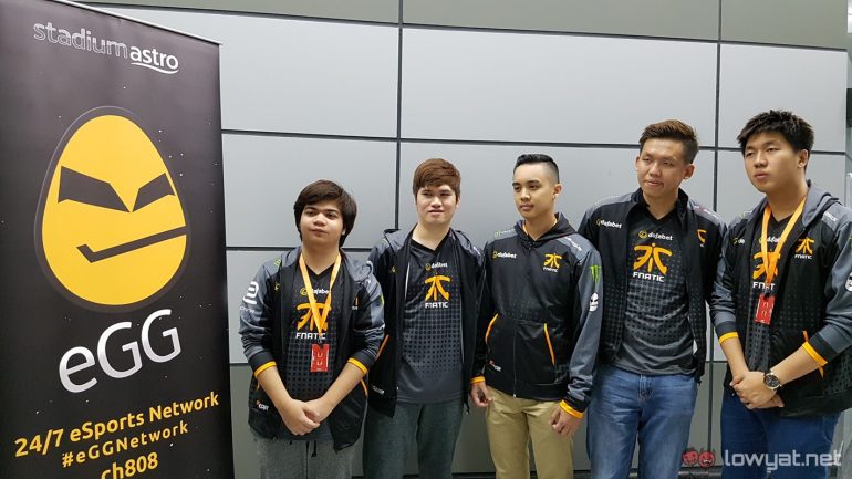 Exclusive: Fnatic Dota 2 On TI6, The New Team Roster, And The SEA Dota ...