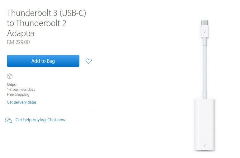 Apple Expands Range Of USB Type-C Adapters For Thunderbolt 3 - Lowyat.NET