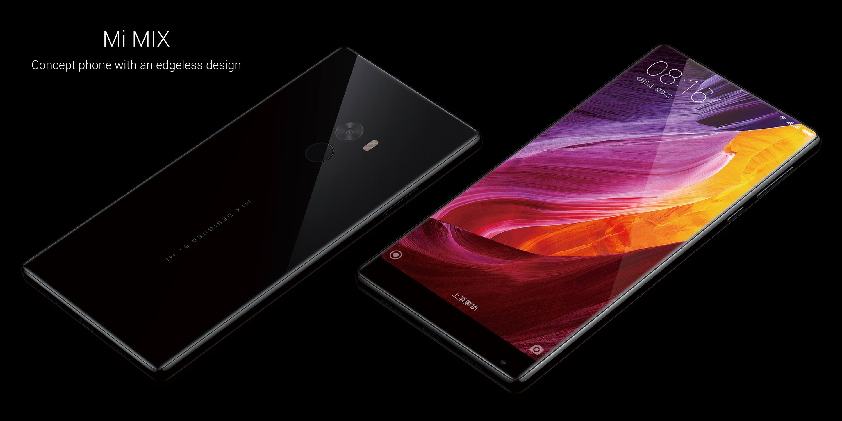 Xiaomi Mi Mix Is a Concept Phone That You Can Buy; Priced from RM2,150 ...