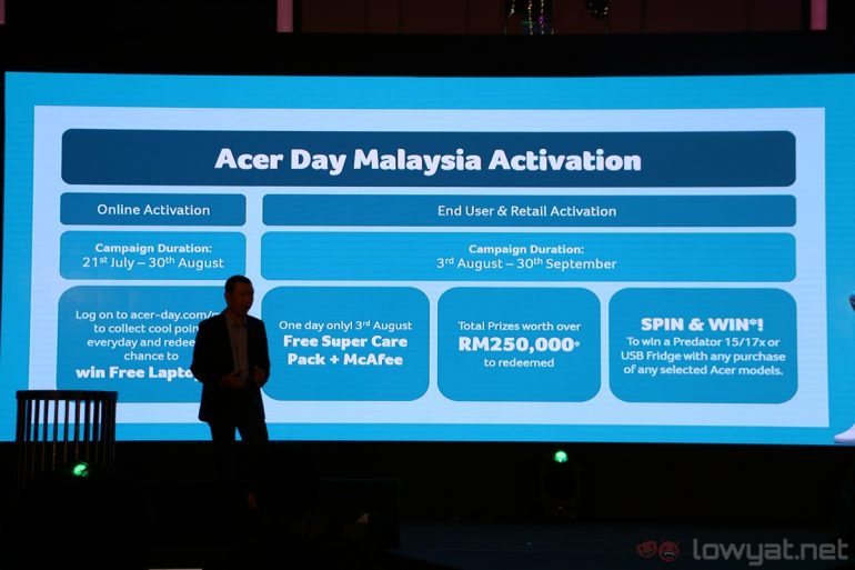 Acer Day Happening from 3 August; Offers Freebies & Chance to Win ...