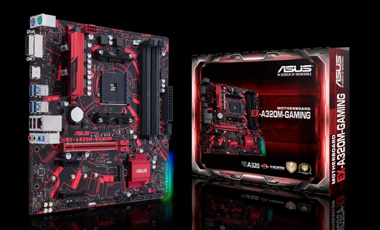 Asus Debuts Its Expedition A320M Gaming Motherboard - Lowyat.NET