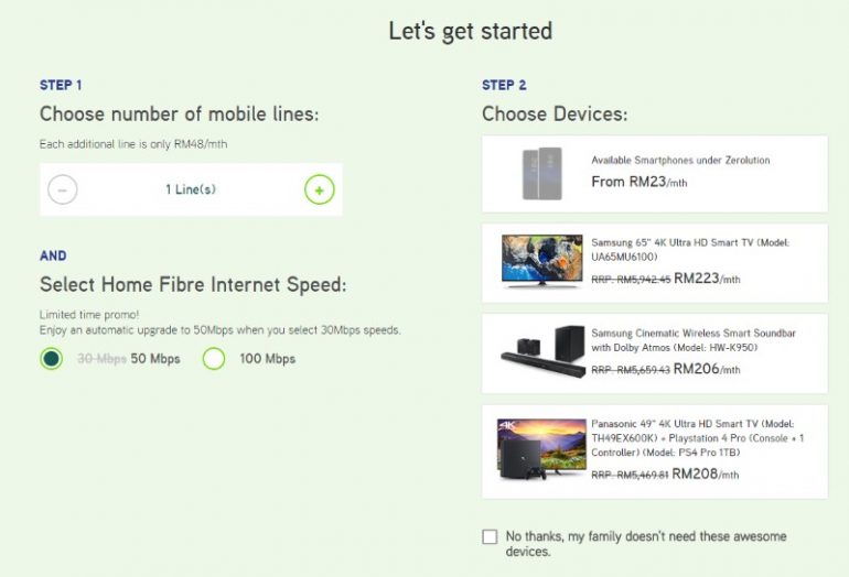 MaxisONE Prime Now Comes with 50Mbps Home Broadband At The Price of ...