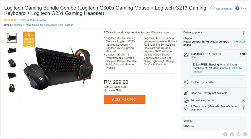12/12 Deals: Save Up To RM778 On These Logitech Gaming Bundles - Lowyat.NET