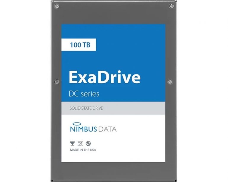 The Nimbus Data ExaDrive DC100 SSD Has the Largest Storage at 100TB ...