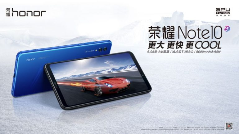 The Honor Note 10 Comes With A Kirin 970 SoC And 5000mAh Battery - Lowyat.NET