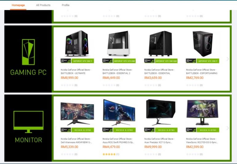 NVIDIA Online Store for Malaysia Is Now Open For Business - Lowyat.NET