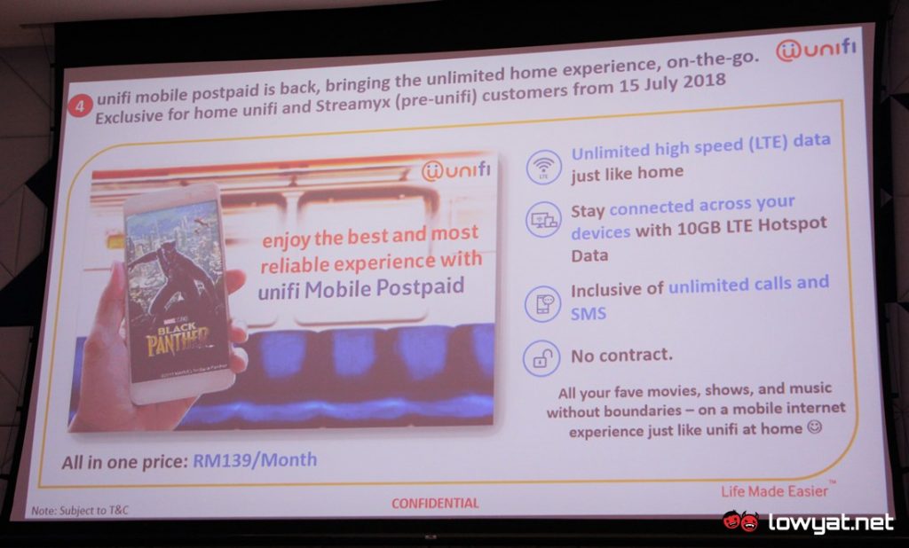 unifi Mobile Unlimited Postpaid Plan Returns: Available Now For RM 99 ...