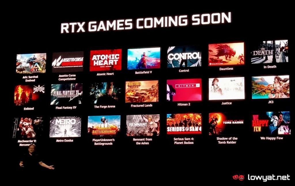 Given the extensive relationship that NVIDIA has with game developers ...