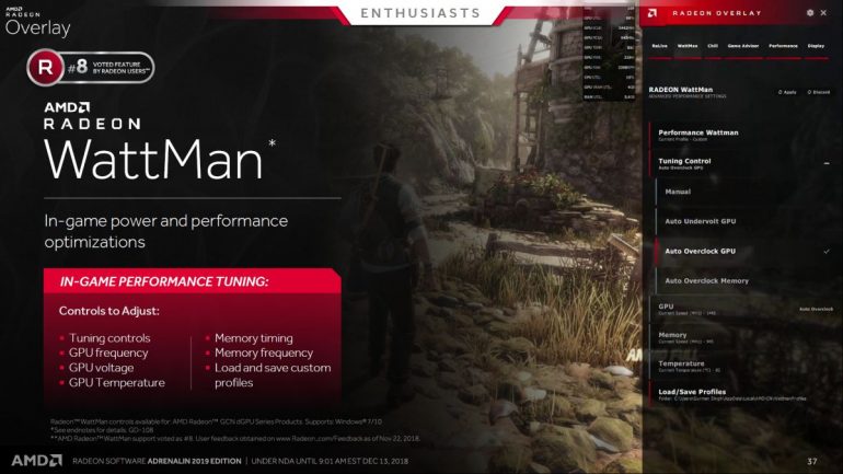 AMD Radeon Software Adrenalin 2019 Edition: Of Improved Overlays And ...