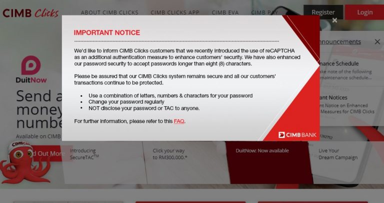 CIMB Clicks May Contain Serious Security Flaws [UPDATE: CIMB Responds ...