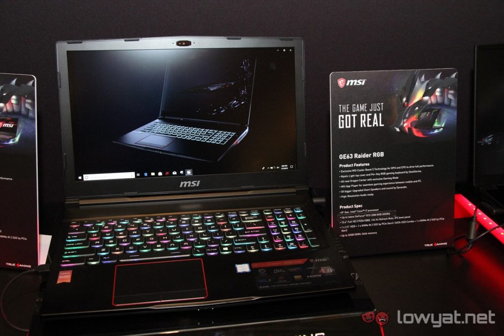 MSI Refreshes GT, GE, GL, And GS Series Gaming Notebooks With NVIDIA ...