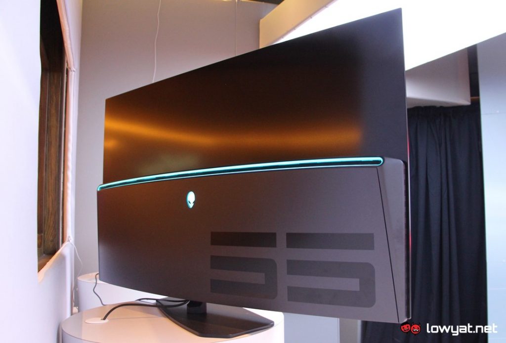 Alienware 55-Inch 4K 120Hz OLED Display Is An Absolute Beauty - Lowyat.NET