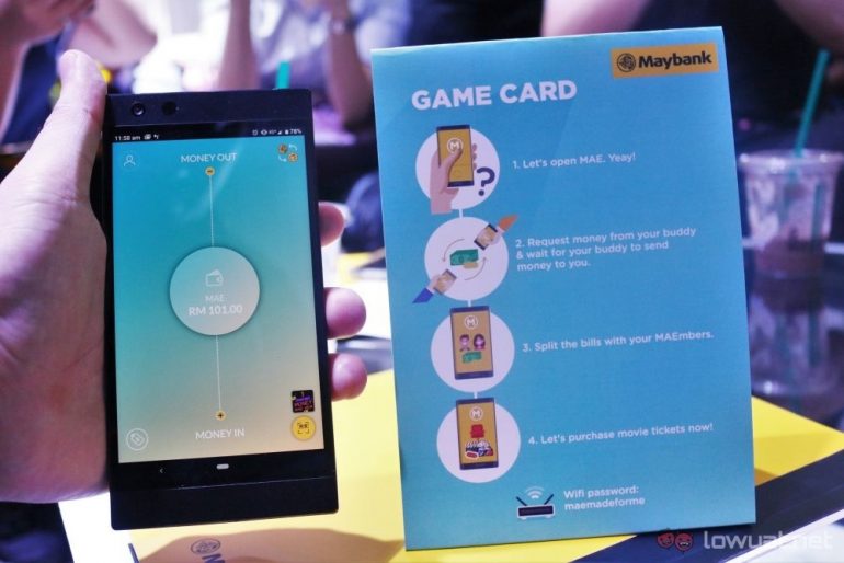 Maybank Launches MAE Digital E-Wallet Account - Lowyat.NET