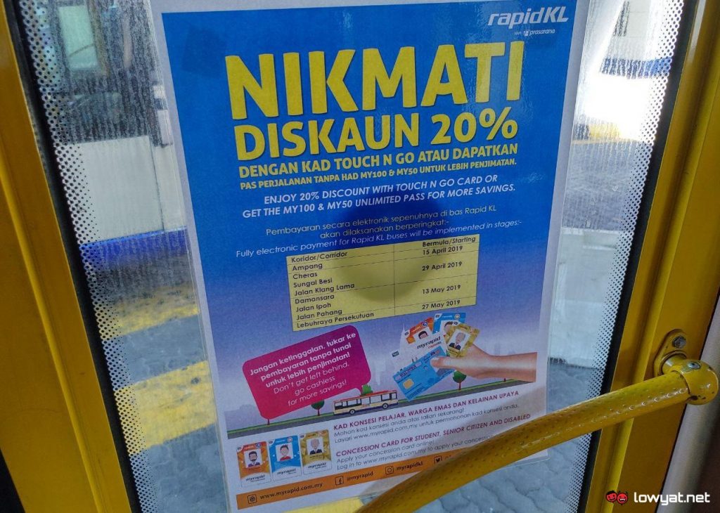 Rapid KL Buses Are Going Fully Cashless From 15 April Onwards - Lowyat.NET