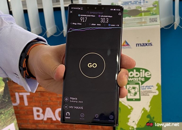 Langkawi 5G Speed Tests Show Max Output of 4Gbps: Featuring Digi ...