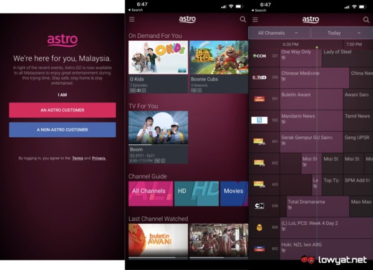 Astro GO Is Now Accessible To Non-Astro Customers For Free During ...