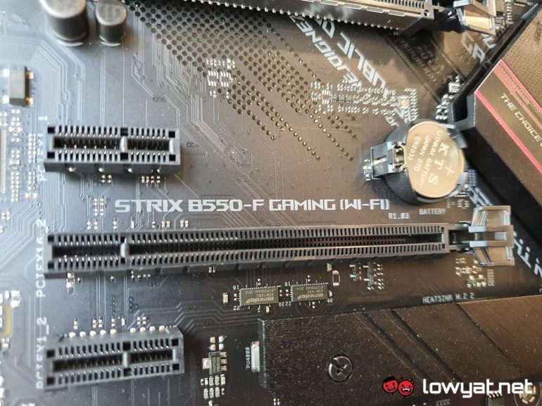 ASUS ROG Strix B550-F Gaming Wi-Fi Motherboard Lightning Review: Fuss ...