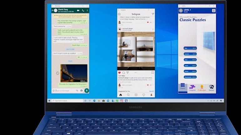 Microsoft Updates Your Phone App On Windows 10; Exclusive To Samsung ...