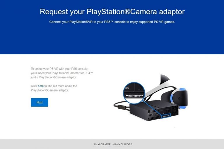 You Can Get A PlayStation Camera Adapter To Use PS VR With The PS5 For ...