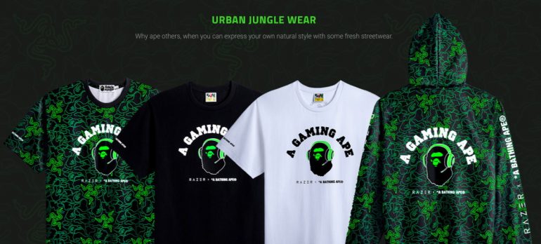 Razer X BAPE’s A Gaming Ape Collection Coming To Malaysia On 5 December ...