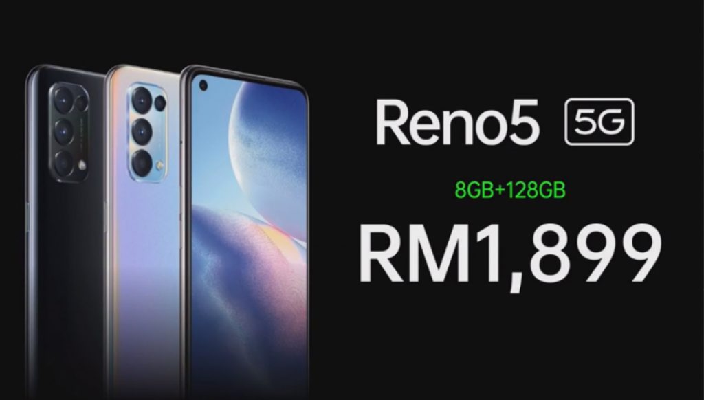 OPPO Reno5 Series Launches In Malaysia; Price Starts From RM1899 ...