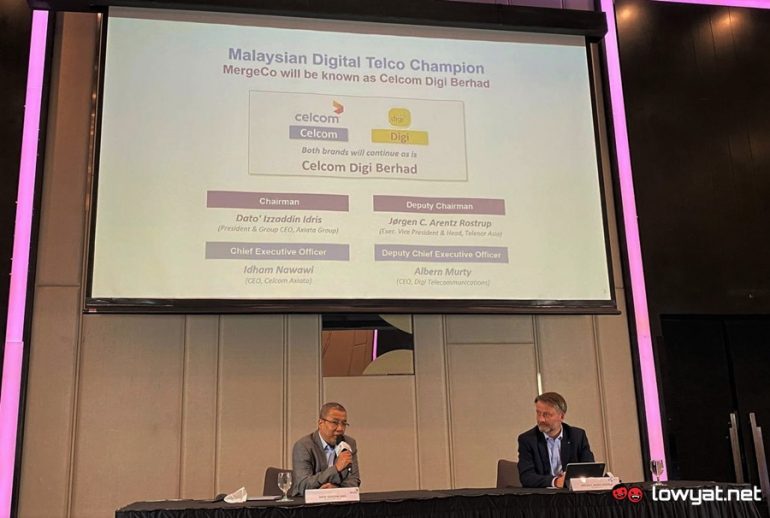 Celcom and Digi To Merge Into A Single Company; Will Continue As ...
