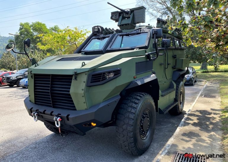Malaysia’s First Armoured Vehicle Now Has A Name: The Tarantula HMAV ...