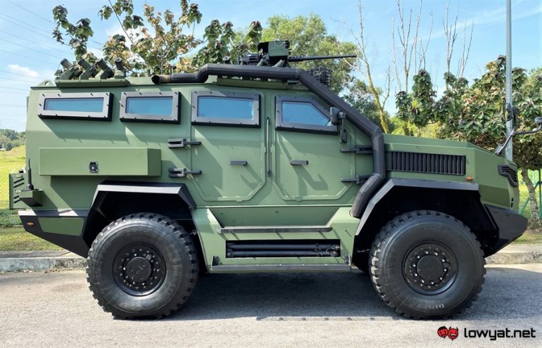LYTV: Meet The Tarantula HMAV4x4 - Malaysia’s First Armoured Vehicle ...