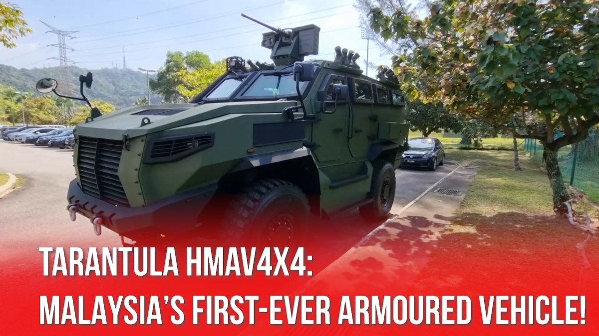 LYTV: Meet The Tarantula HMAV4x4 - Malaysia’s First Armoured Vehicle ...