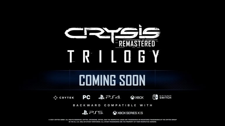 Crytek Announces Crysis Remastered Trilogy - Lowyat.NET