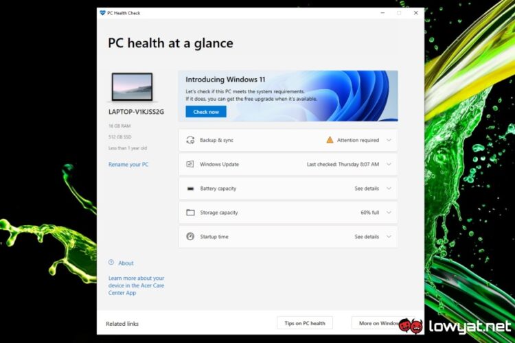 Windows 11 Minimum Requirements Revealed: 64-Bit Processor, 4GB RAM ...