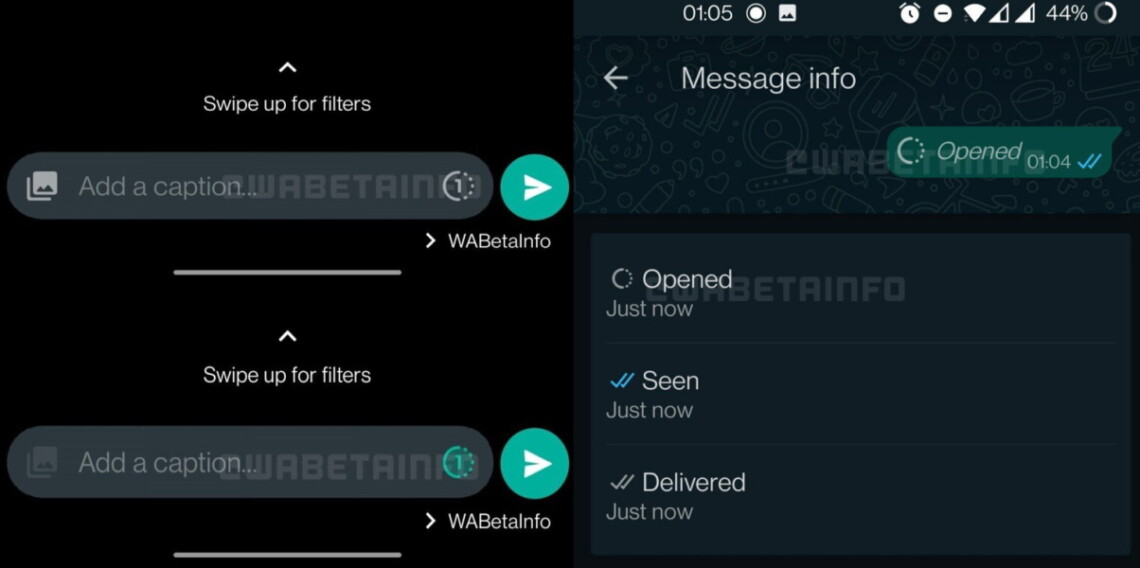 WhatsApp Rolls Out 'View Once' Feature To Beta Users on Android - Lowyat.NET