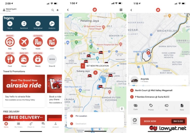 AirAsia Ride E-Hailing Service Goes Official, Starting With Klang ...