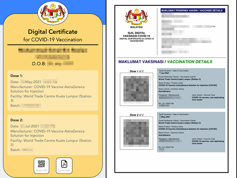 MySejahtera Update Generates Printable Version Of Your COVID 19 Vaccine MySejahtera Update Generates Printable Version Of Your COVID 19 Vaccine