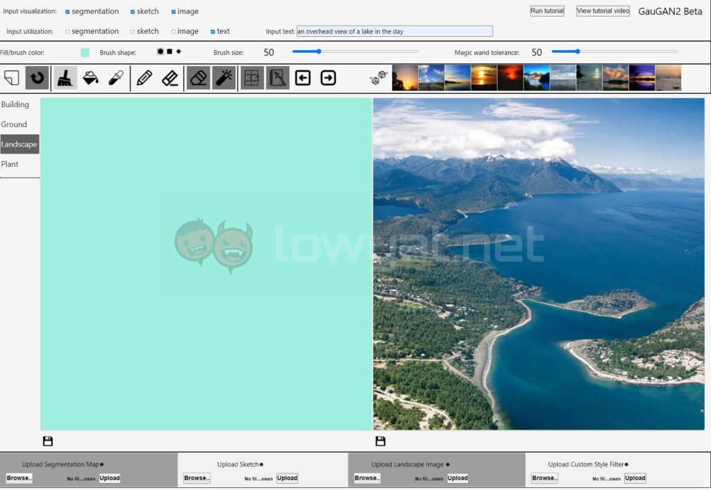 NVIDIA's GauGAN2 AI Can Generate Photorealistic Scenes From Sentences ...