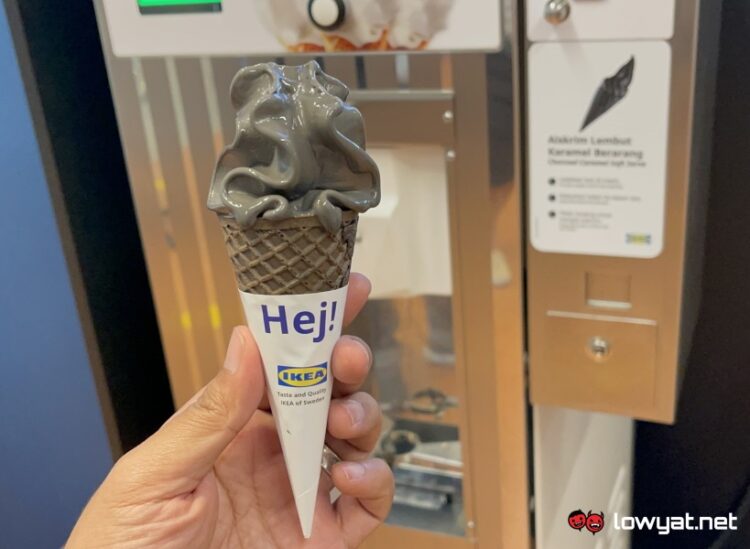 The All-Black Hot Dog and Ice Cream Are Actually Part Of IKEA Gaming’s Launch Celebration ...