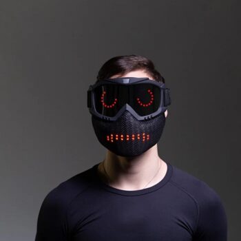Qudi Mask Shows Its Wearer's Emotions With 199 LEDs - Lowyat.NET