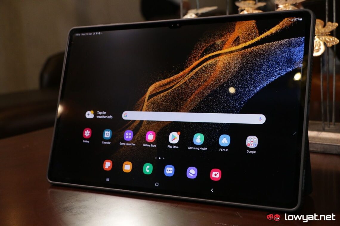 Samsung Galaxy Tab S8 Ultra Hands On: Top-notch Tablet For A Premium ...