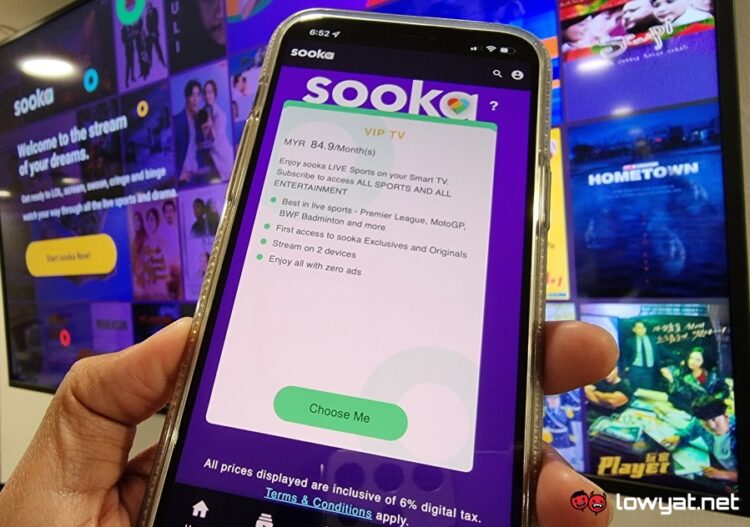sooka Now Available For Sony and Sharp Android TVs - Lowyat.NET