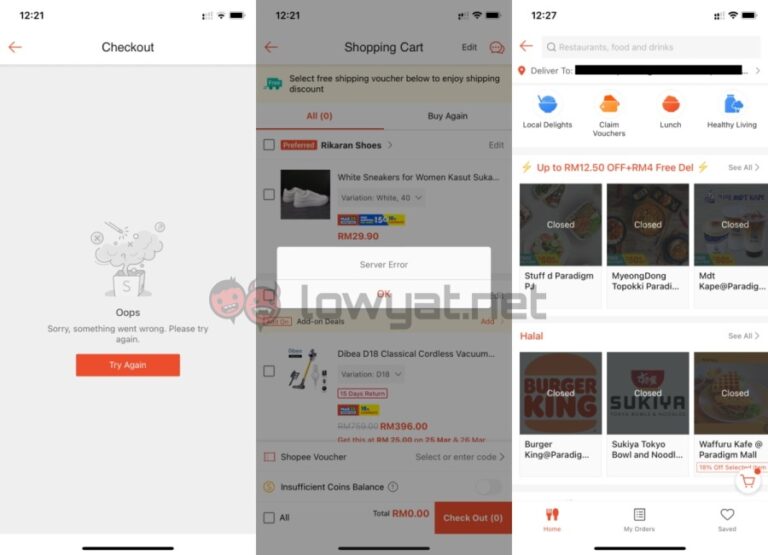 Shopee Experiences Technical Difficulties: Users Are Being Logged Out ...