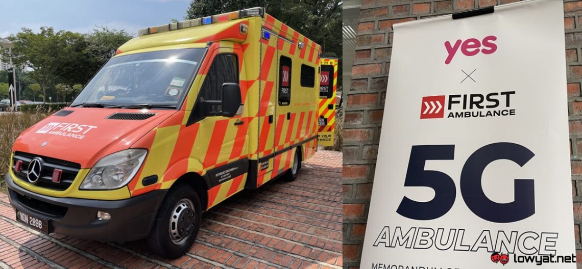 First Ambulance and Yes Unveil 5G Smart Ambulance - Lowyat.NET